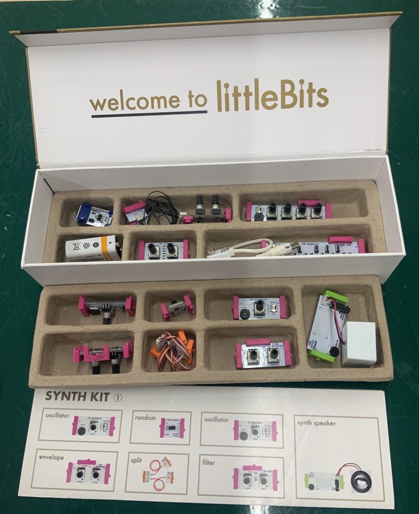 Little Bits SYNTH Kit 楽器をつくろう – 同志社中学校